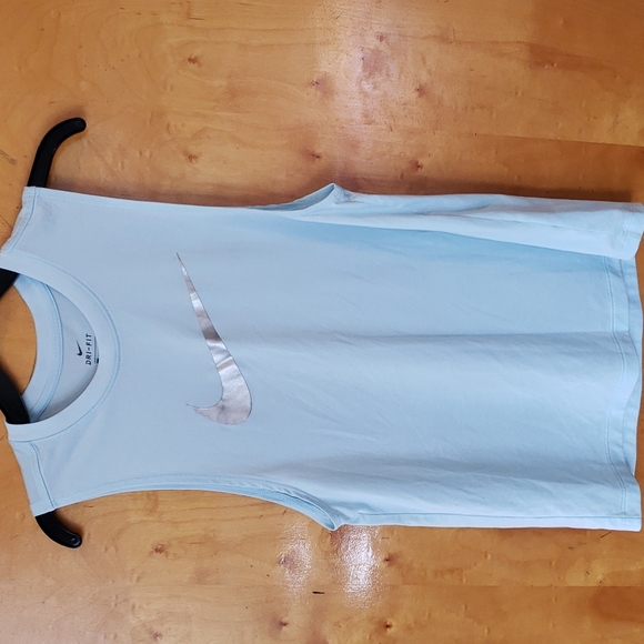 Nike | Tops | Nike Dryfit Logo Tank | Poshmark